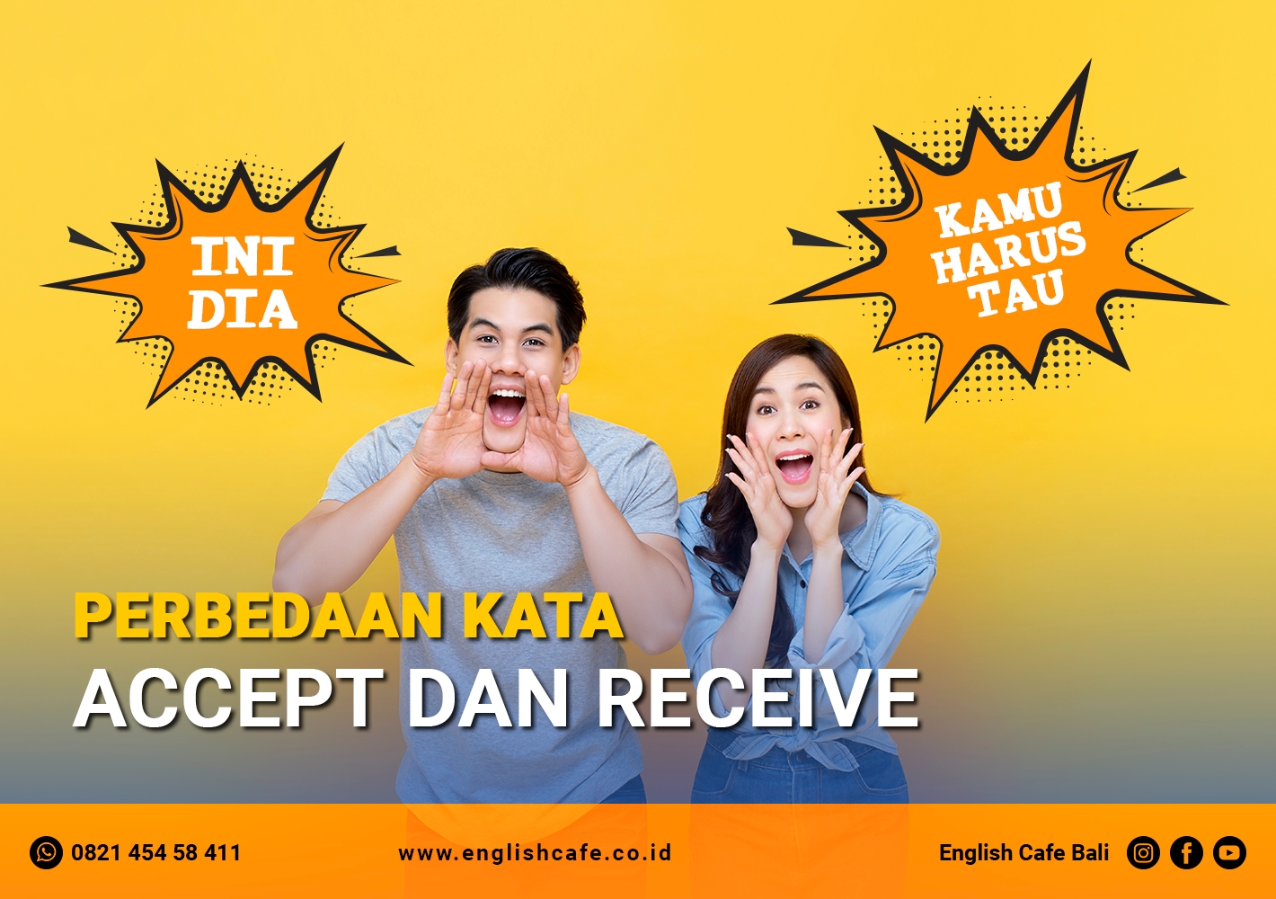Inilah Perbedaan Kata Accept Dan Receive